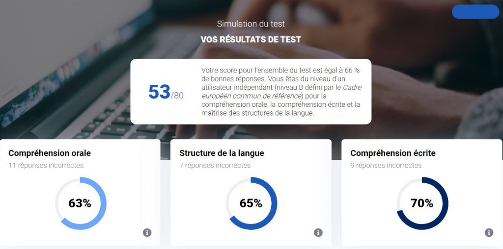 Calculer votre niveau de TCF à partir des résultats de TV5 monde ...